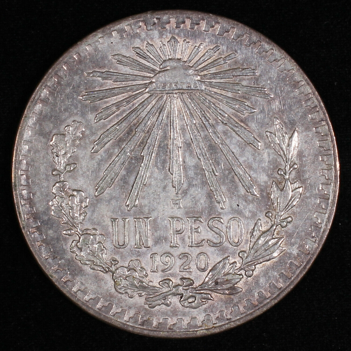 1920-M Mexico 1 Peso KM# 455 World Silver Coin - Better Date - Imperial ...