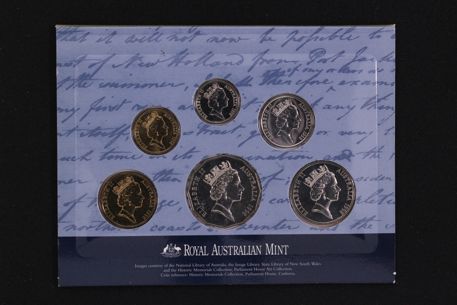 Australia 1998 Uncirculated Mint Coin Set - Bass & Flinders - Imperial ...
