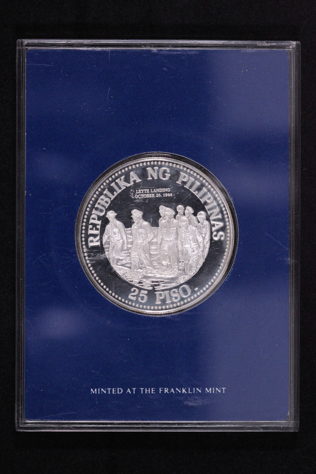 Philippines 1980 25 Piso 100th Anniv. Gen. Douglas MacArthur Silver Proof Coin - Imperial ...