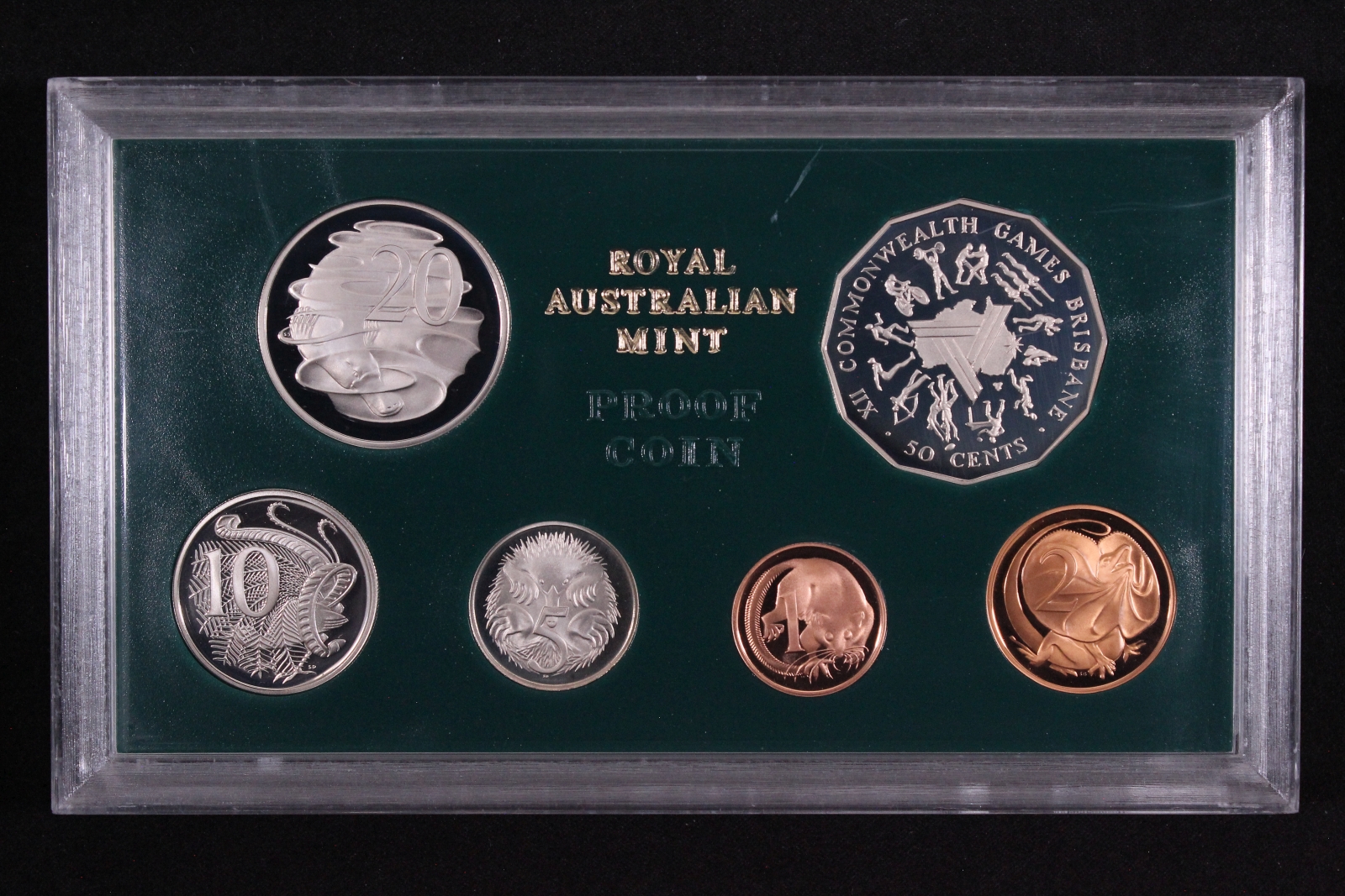 Australia 1982 Proof Coin Set - Brisbane XII Commonwealth Games ...