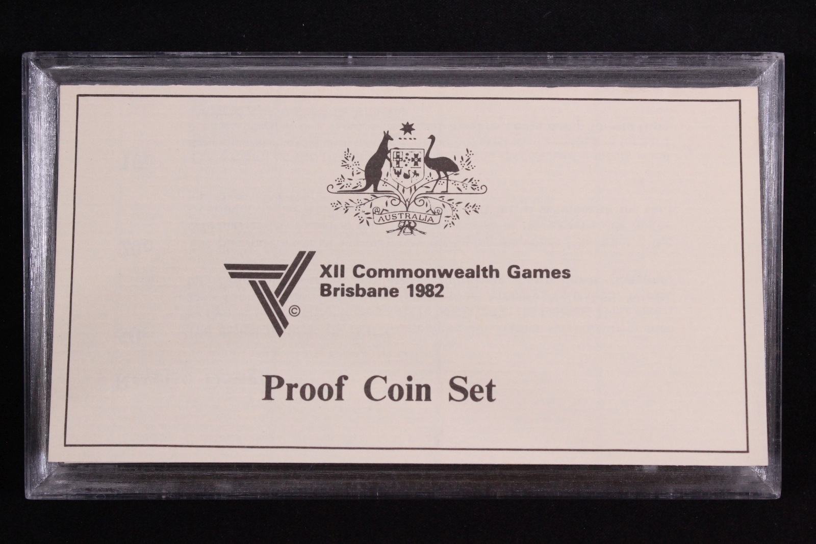 Australia 1982 Proof Coin Set - Brisbane XII Commonwealth Games ...