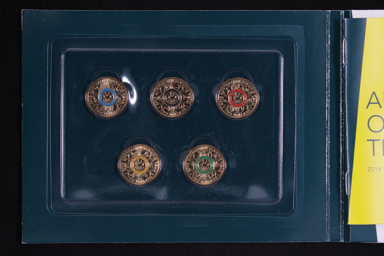 2016 Australia $2 Coloured Coin Collection - Australian Olympic Team ...