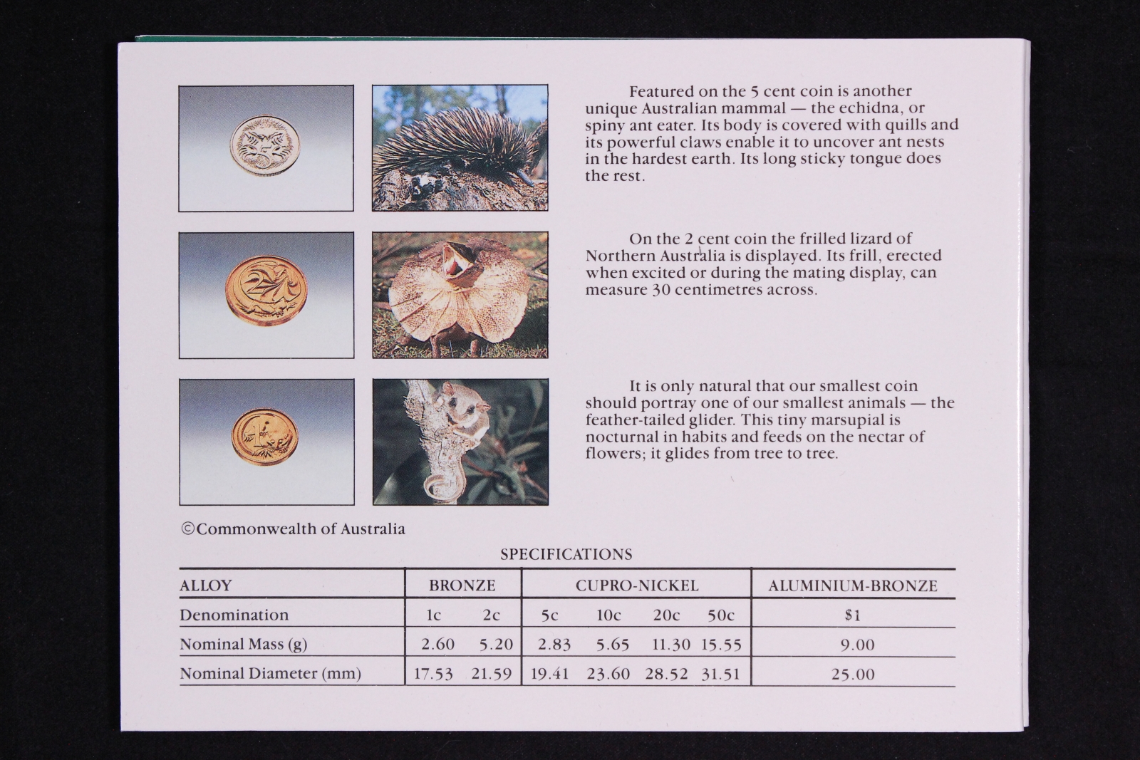 Australia 1985 Uncirculated Mint Coin Set - Imperial Numismatics