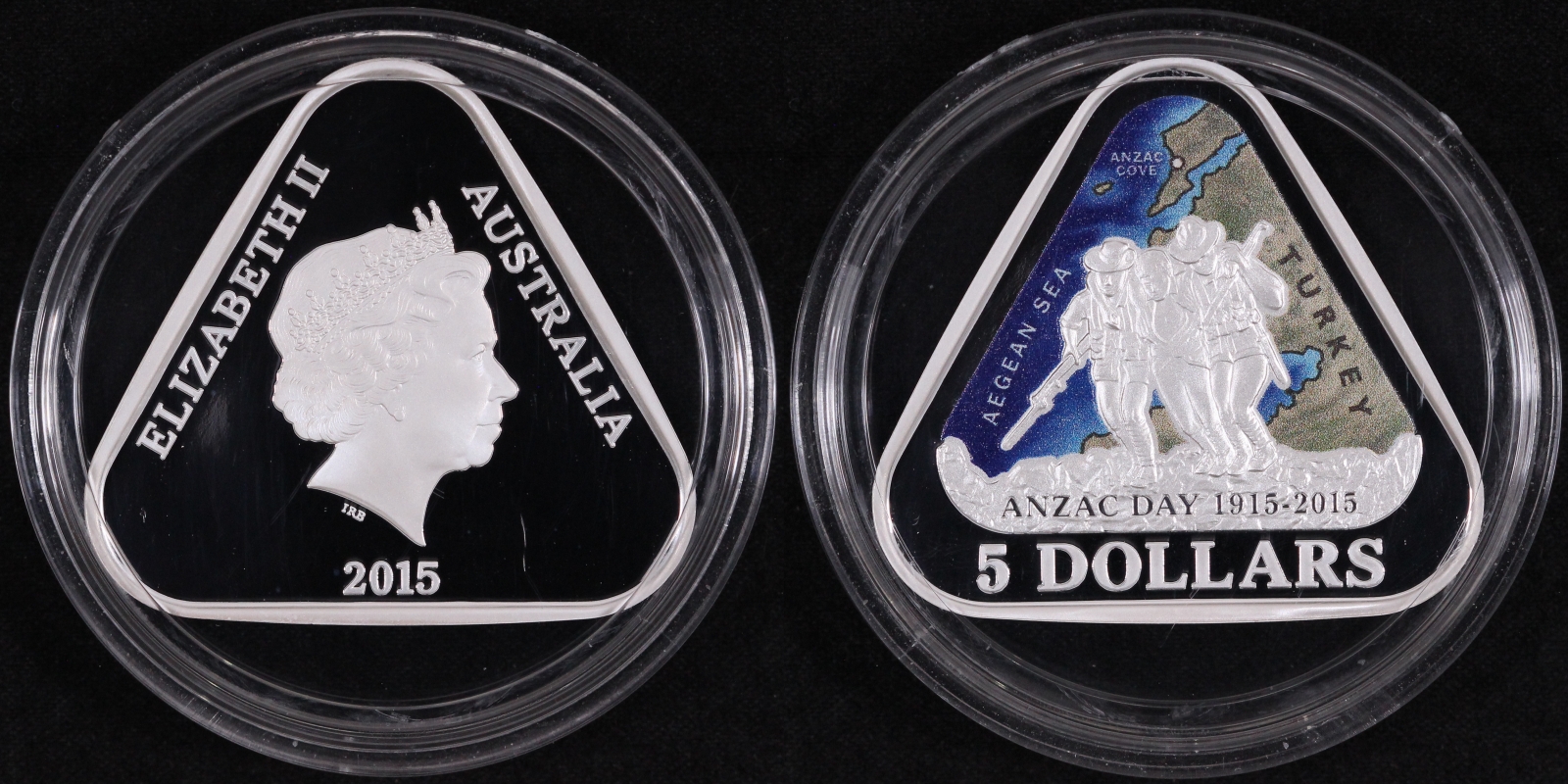 Australia 2015 Anzac Centenary Fine Silver Proof Two Coin Set - Ballot ...