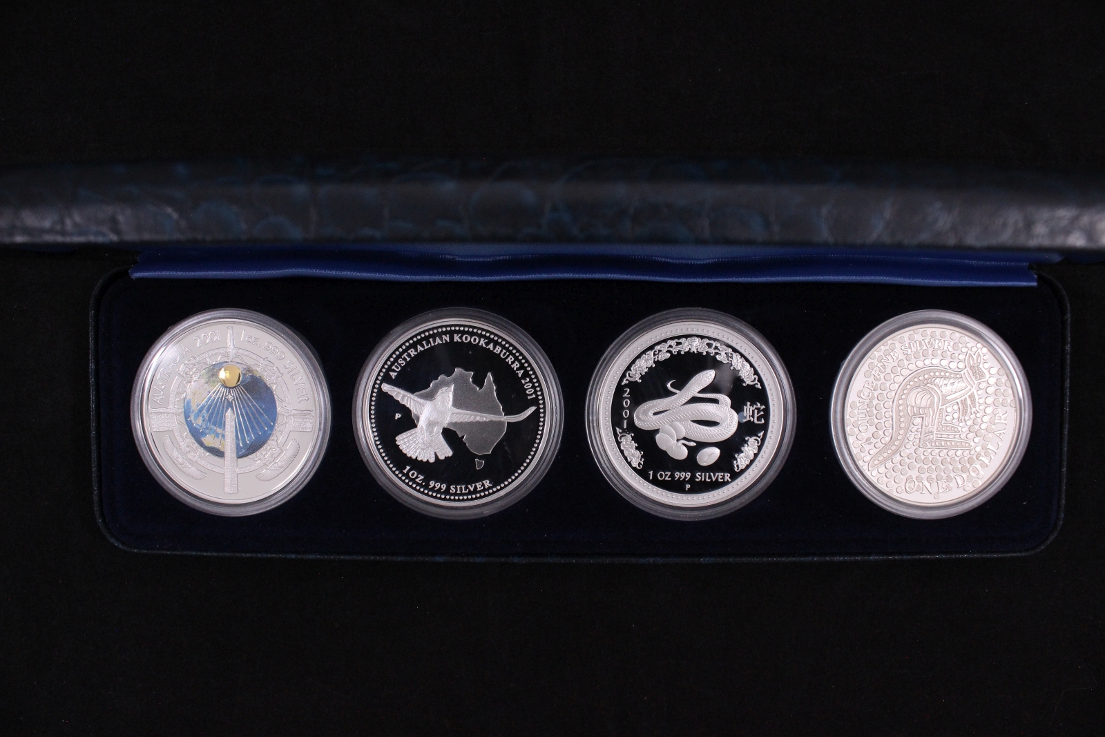 2001 Australia's 21st Century Silver Coin Set - 4-Coin Set - Imperial ...