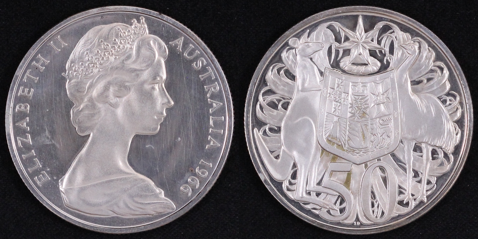 Australia 1966 Proof Coin Set – Light Blue Case - Imperial Numismatics