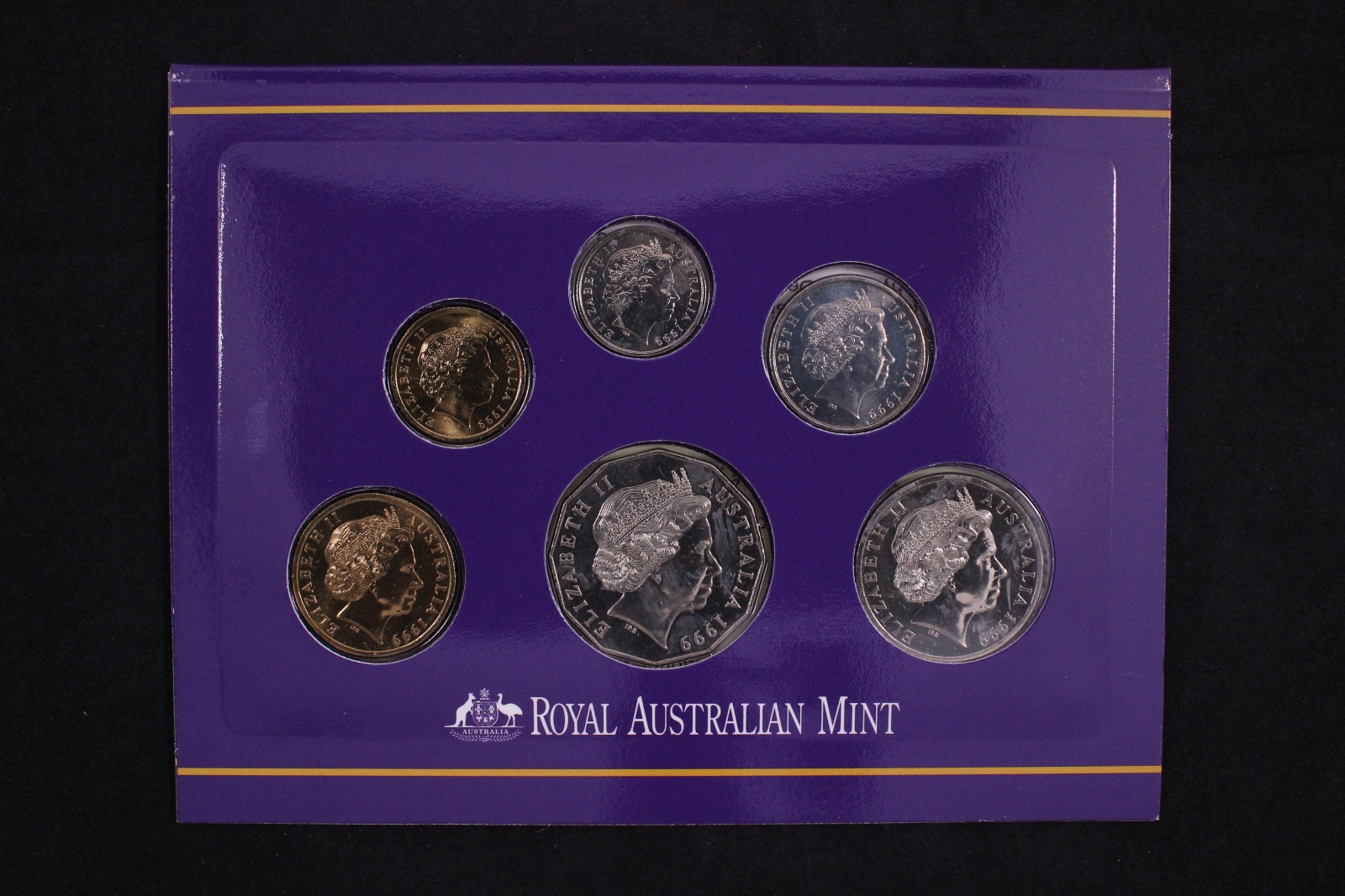 Australia 1999 Uncirculated Mint Coin Set - International Year of Older ...