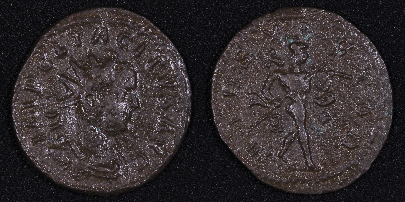 Ancient Roman Imperial Coin Tacitus AD 275-6 AE Antoninianus Gaul Mint ...