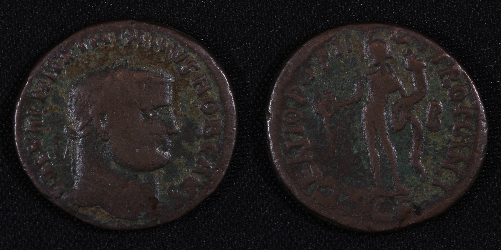Ancient Roman Imperial Coin Galerius AD 297-81 AE Follis Alexandria ...
