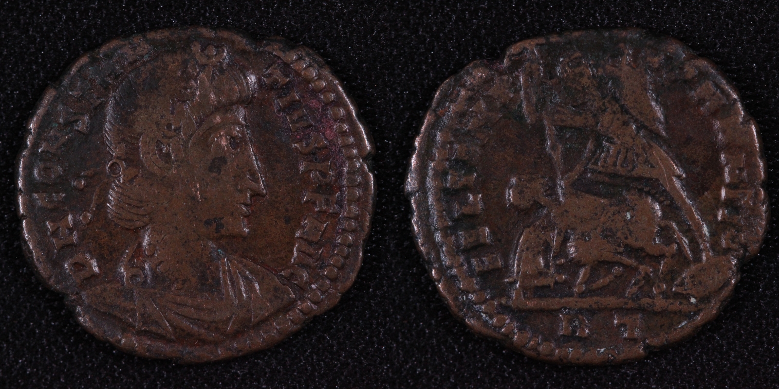 Ancient Roman Imperial Coin Constantius II AD 352-355 AE19 Rome Mint ...