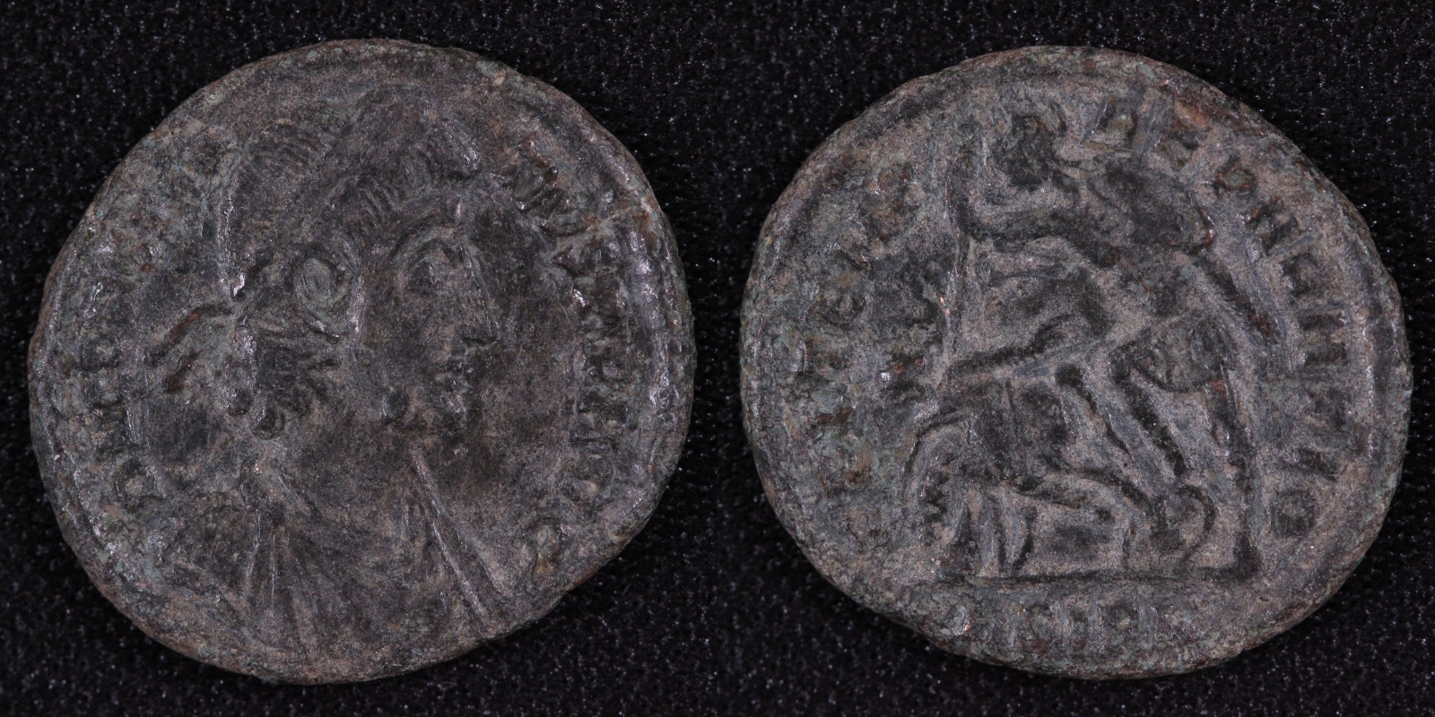 Ancient Roman Imperial Coin Constantius II AD 351-355 AE18 Siscia Mint ...