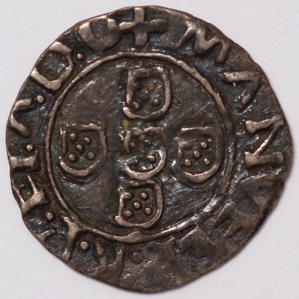 Portugal 1495-1521 1/2 Vintem Manuel I Silver Hammered Coin - Imperial ...
