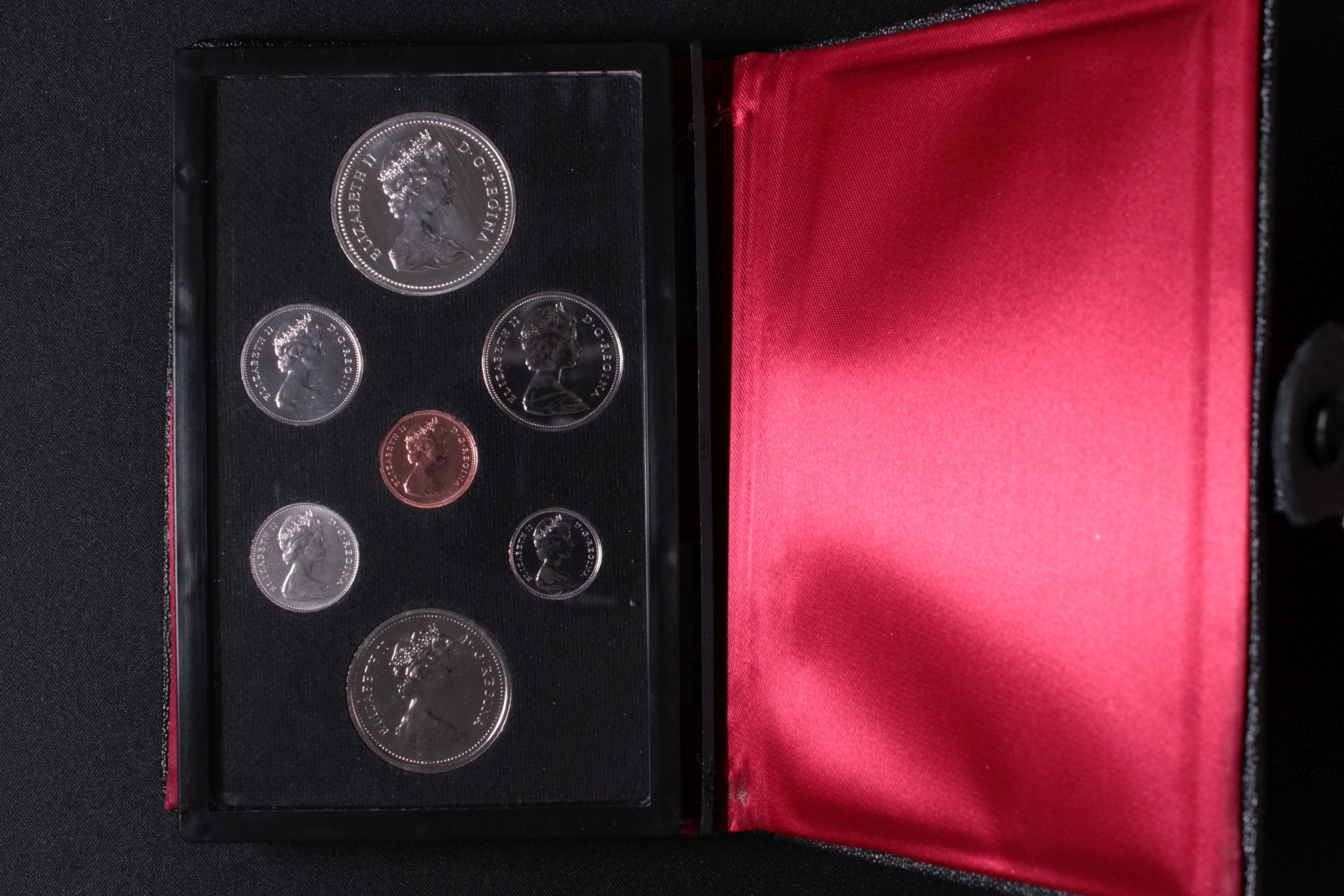 Canada 1976 7-Coin Double Dollar Specimen Set - Library of Parliament - Imperial Numismatics