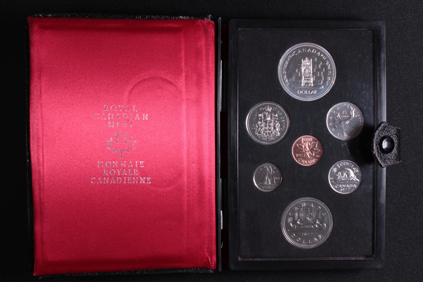 Canada 1977 7-Coin Double Dollar Specimen Set - Elizabeth II Silver Jubilee - Imperial Numismatics