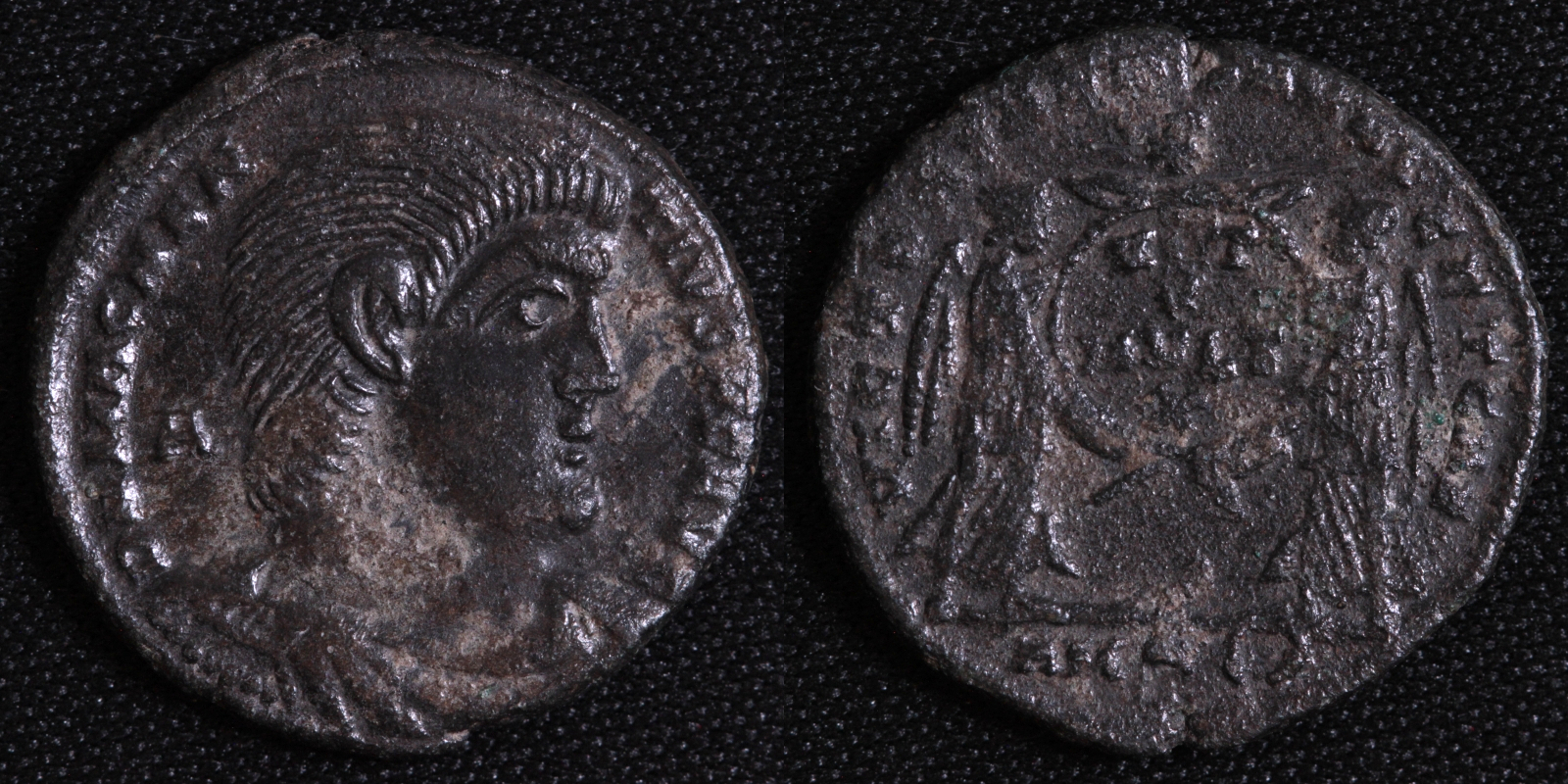 Ancient Roman Imperial Coin Magnentius AD 351-352 AE22 Amiens Mint ...