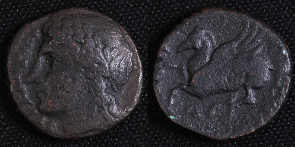 Ancient Greek Coin Sicily Syracuse Timoleon & The Third Democracy 344 ...