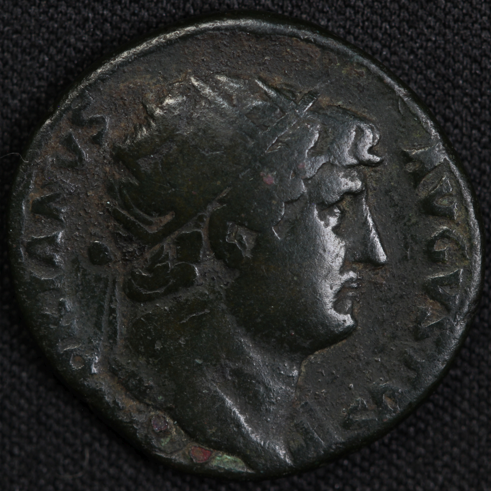 Ancient Roman Imperial Coin Hadrian AD 125-128 Æ Dupondius Rome Mint ...