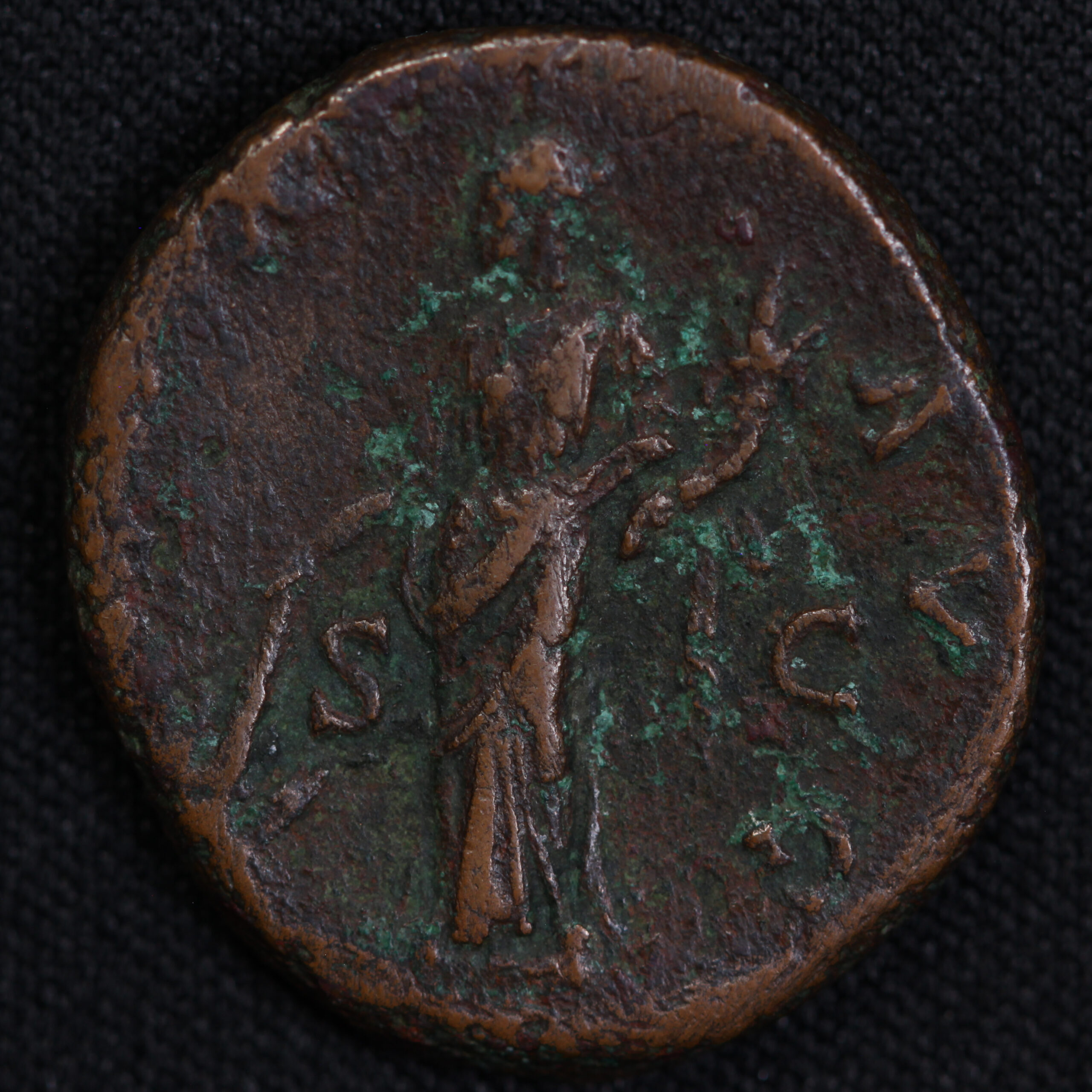 Ancient Roman Imperial Coin Antoninus Pius AD 145-161 Æ Rome Mint Pax ...