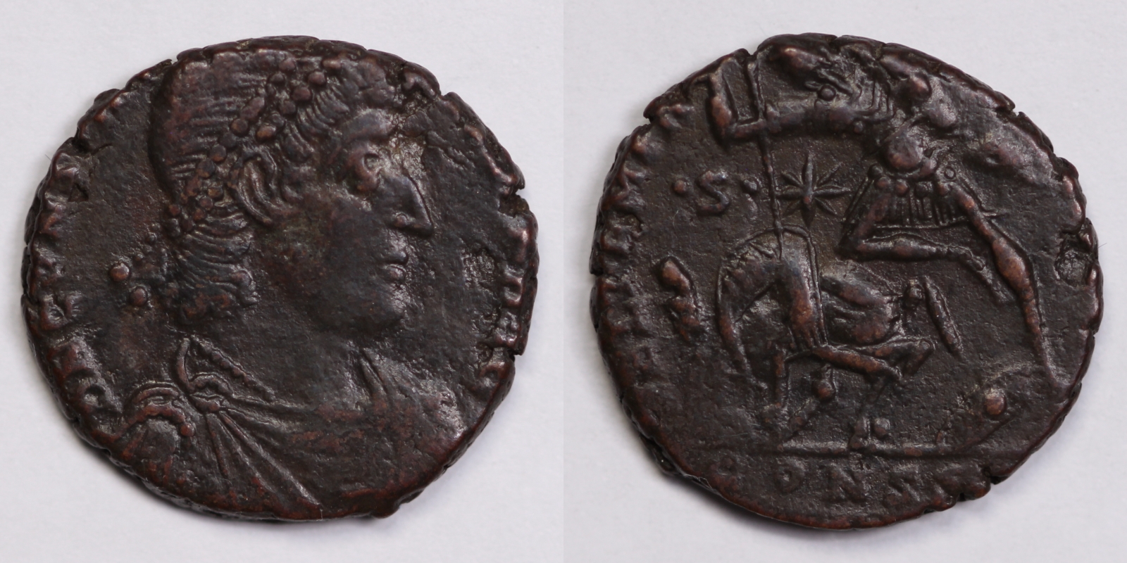 Ancient Roman Imperial Coin Constantius II Æ AD 351-355 Constantinople ...