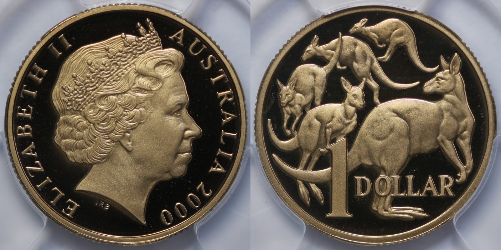 PCGS Graded PR69DCAM - Australia 2000 One Dollar $1 Proof Deep Cameo ...