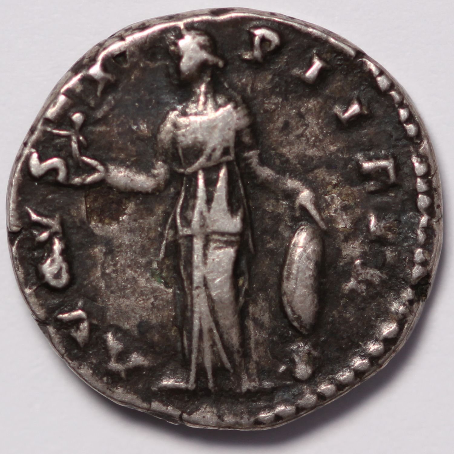 Ancient Roman Imperial Silver Coin Faustina II AD 145-161 Denarius ...