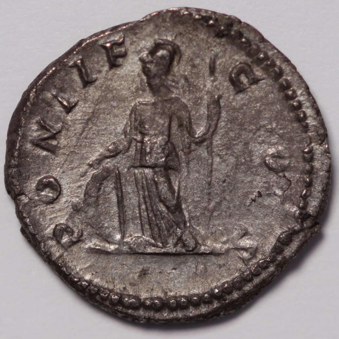 Ancient Roman Imperial Silver Coin Geta AD 203-208 AR Denarius Rome ...