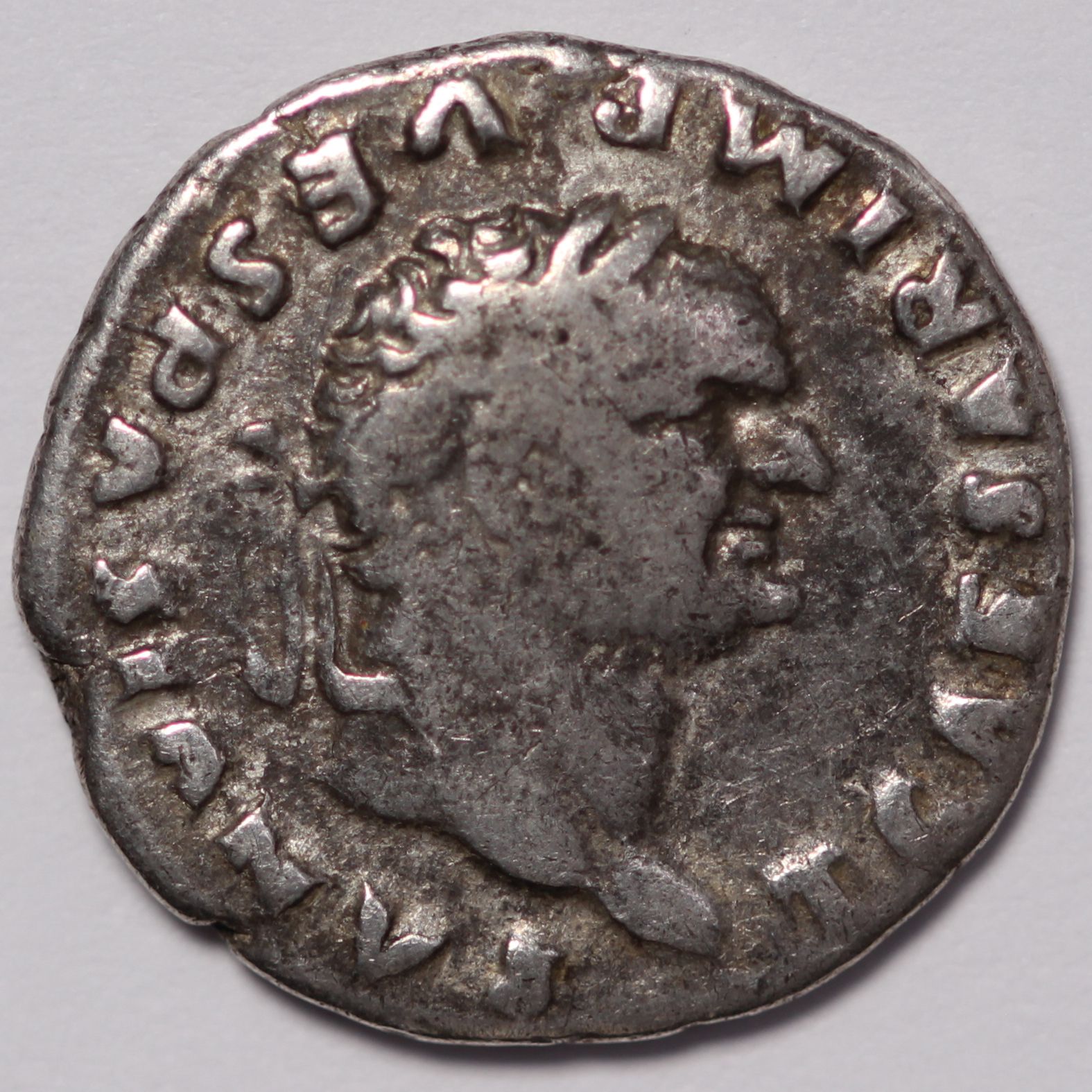 Ancient Roman Imperial Silver Coin Titus (as Caesar) AD 74 AR Denarius ...