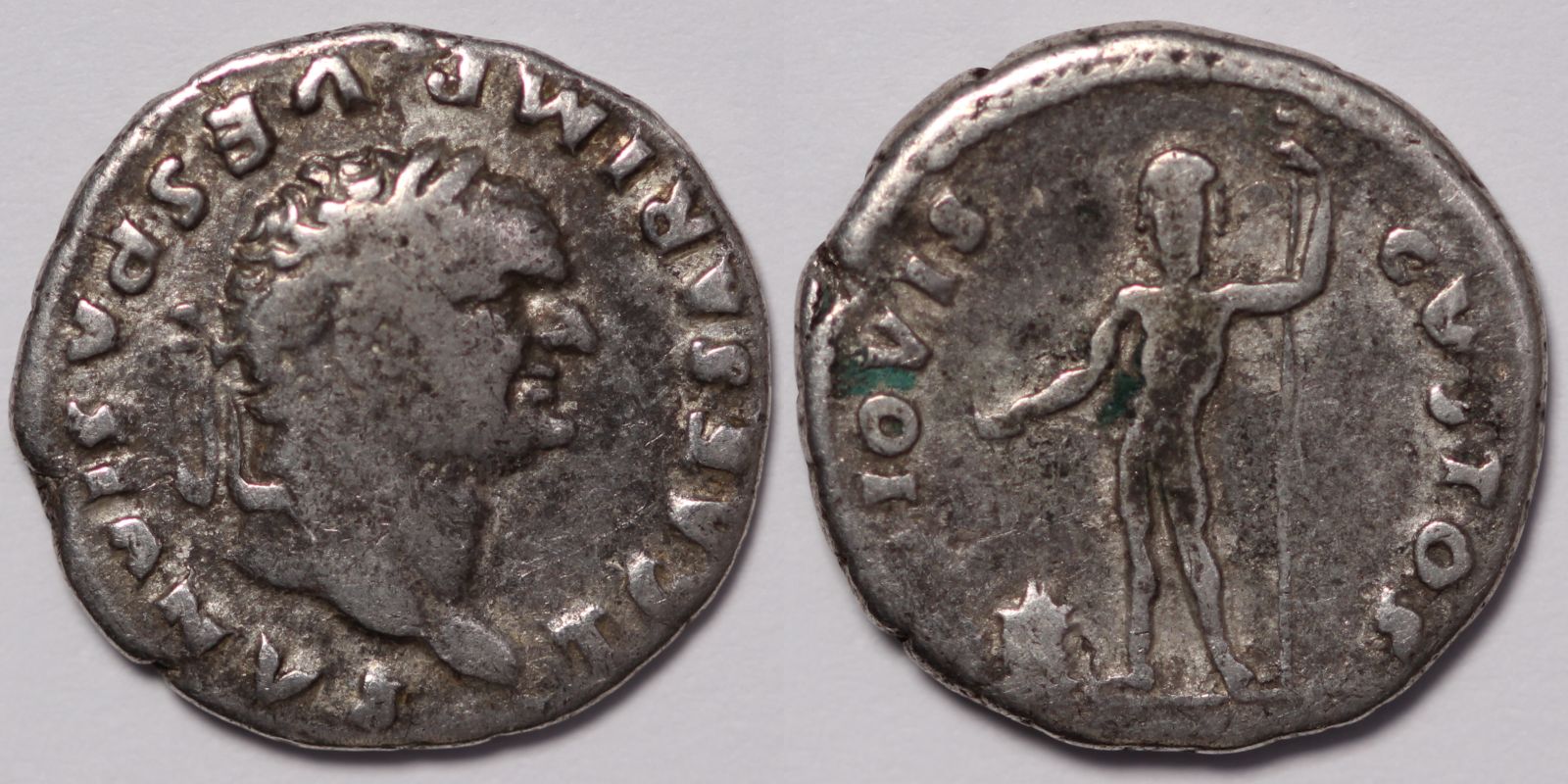 Ancient Roman Imperial Silver Coin Titus (as Caesar) AD 74 AR Denarius ...