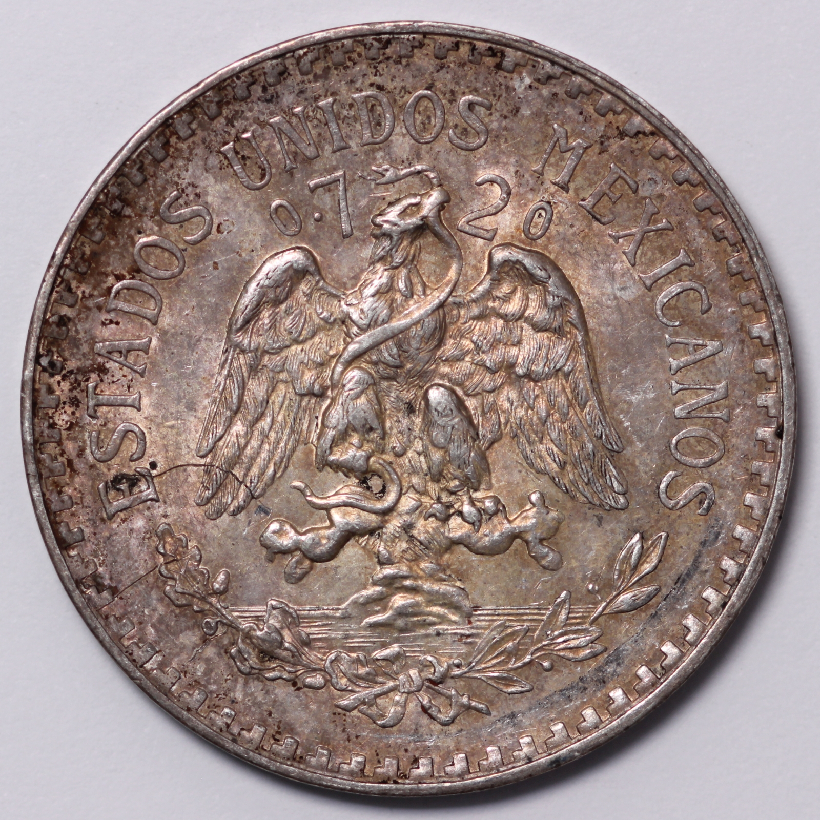 Mexico Estados Unidos Mexicanos 1932 1 Peso KM# 455 World Silver Coin ...