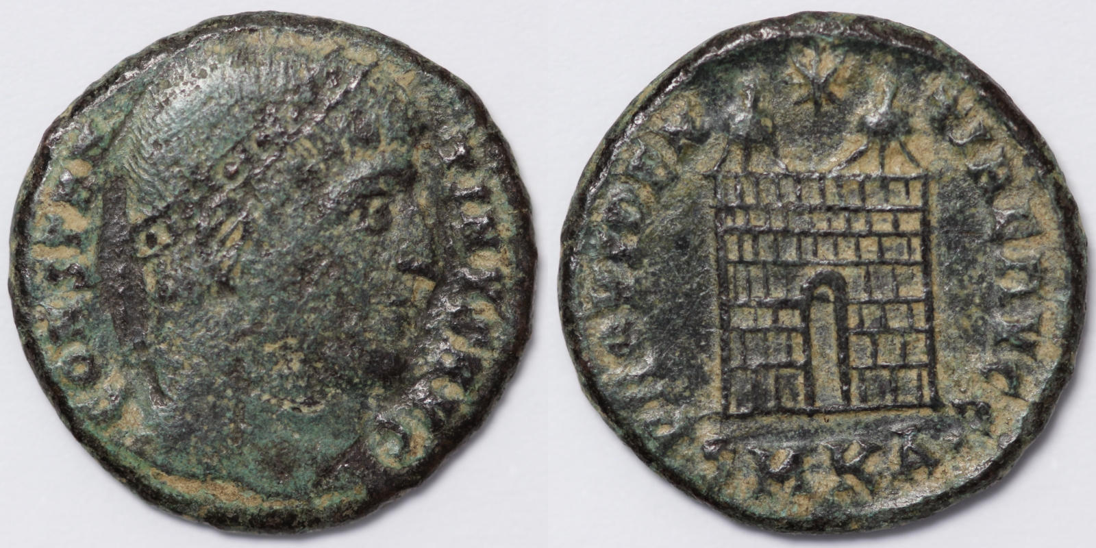 Ancient Roman Imperial Coin Constantine I AD328-9 Æ Cyzicus Mint ...