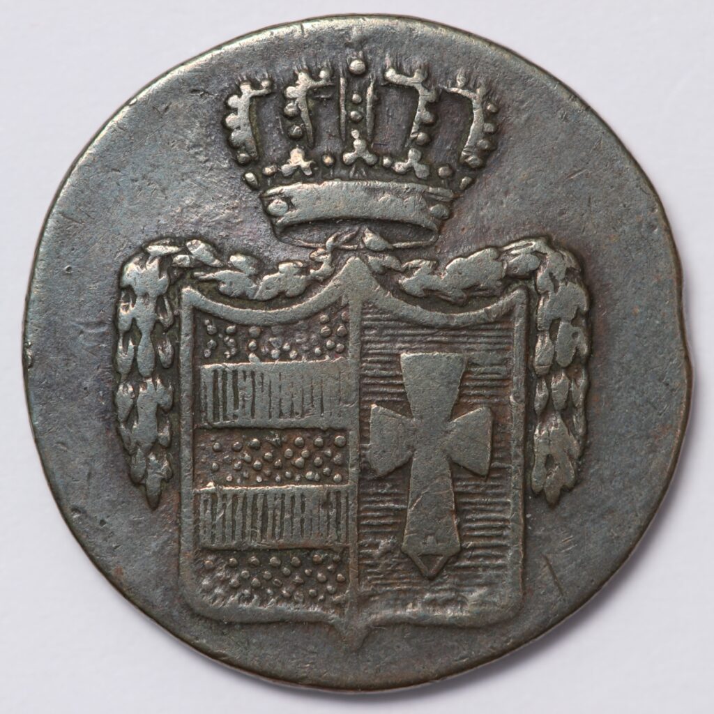 German States Grand Duchy of Oldenburg 1831 1/2 Grote KM# 165 World ...