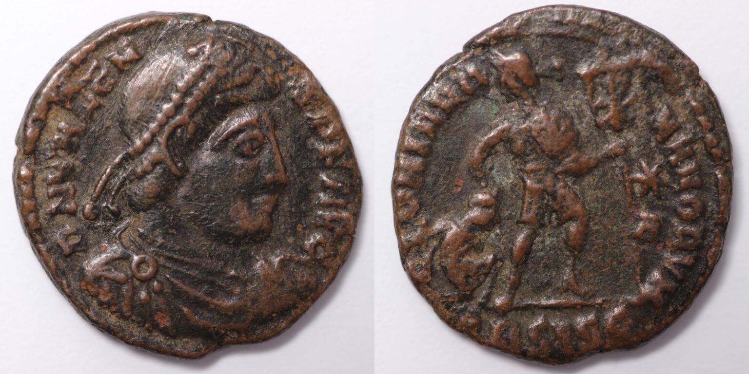 Ancient Roman Imperial Coin Valens AD 364-367 Æ Siscia Mint Gloria ...