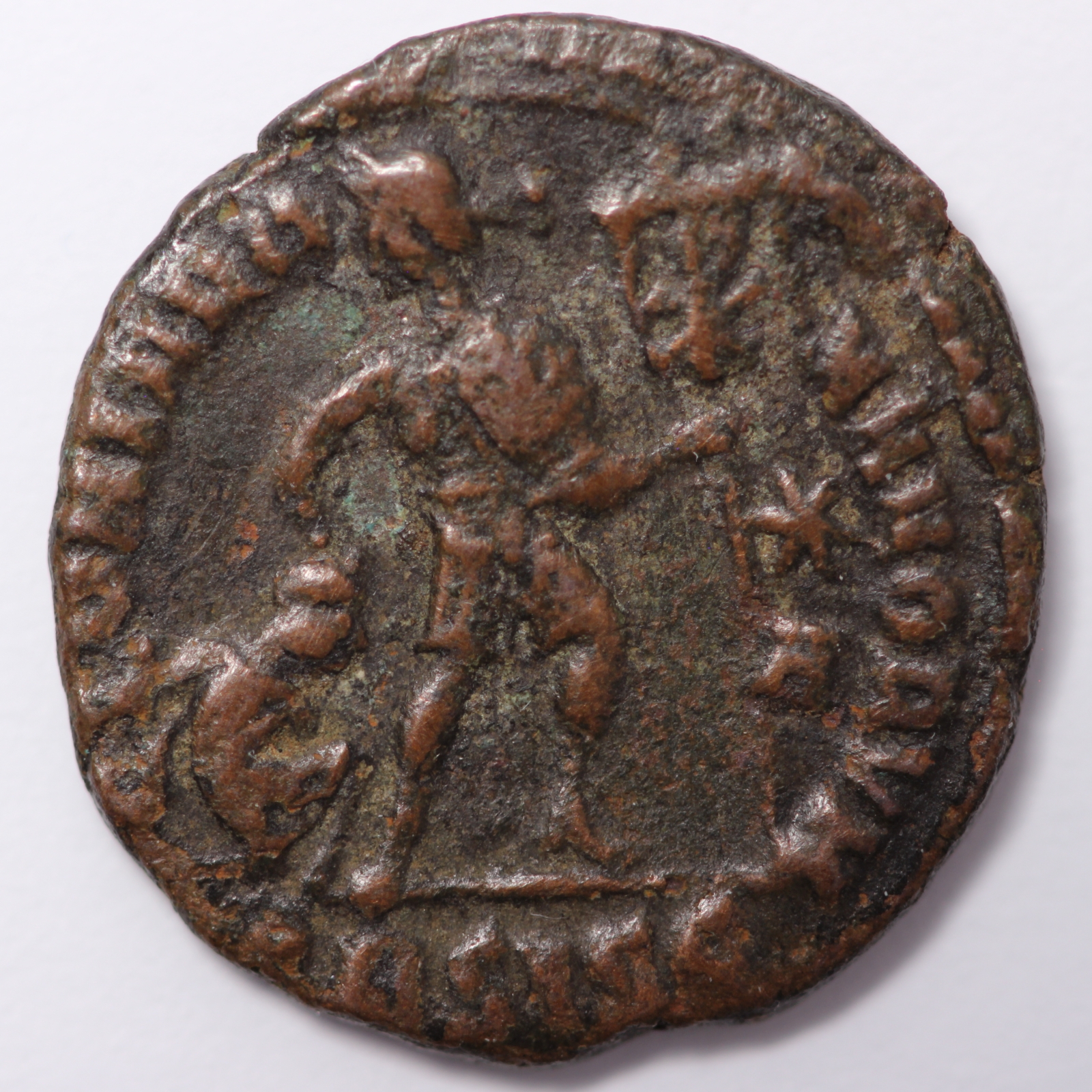 Ancient Roman Imperial Coin Valens AD 364-367 Æ Siscia Mint Gloria ...