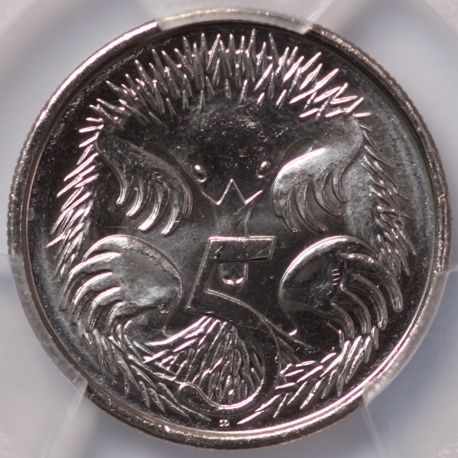 PCGS Graded MS66 Australia 2016 5C Changeover 50 Years Decimal Currency ...