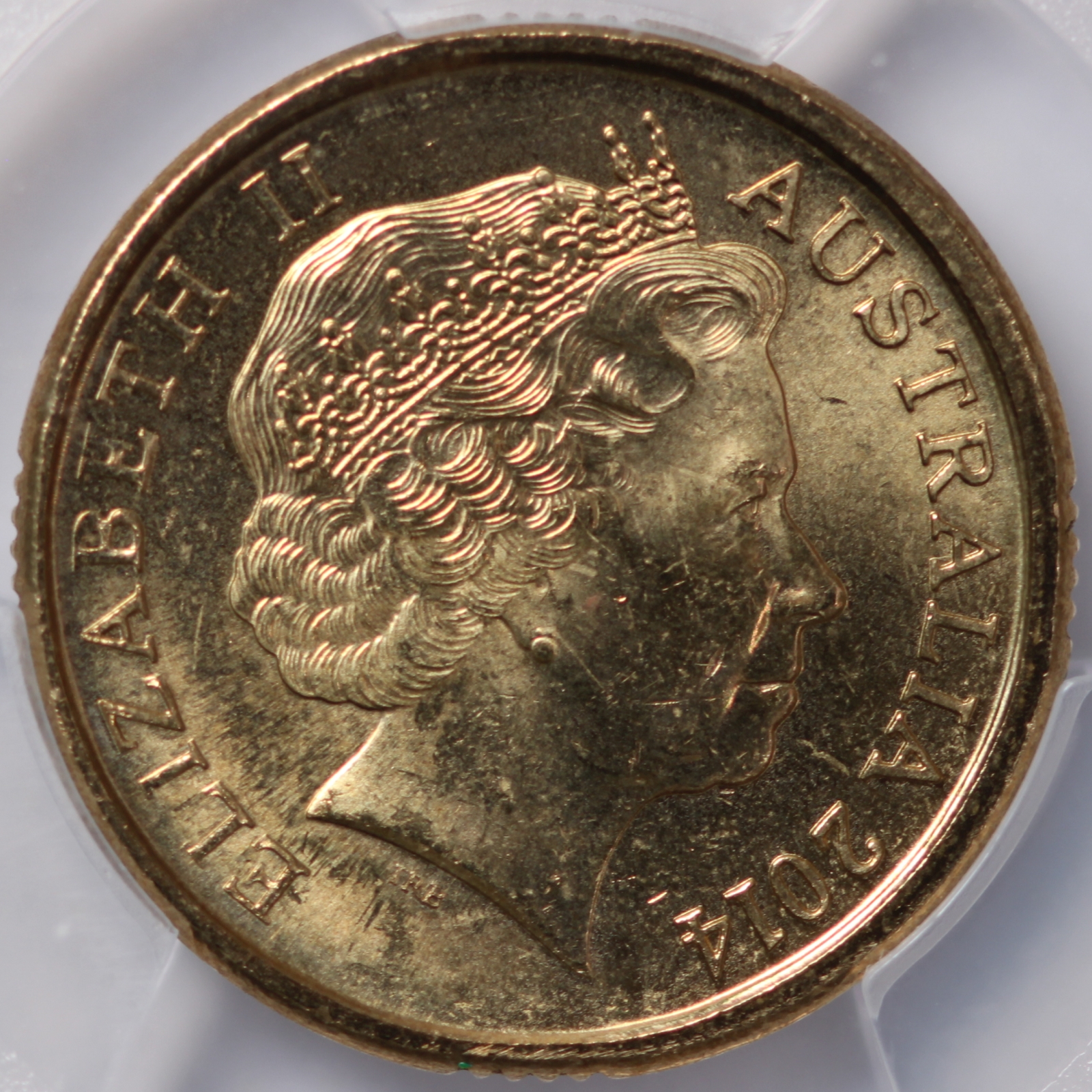 PCGS Graded MS66 - Australia 2014 Remembrance Coloured $2 Gem ...