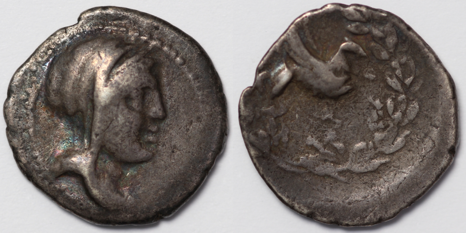 Ancient Greek Silver Coin Corcyra AR Drachm 270-220 BC Dione/Pegasos ...