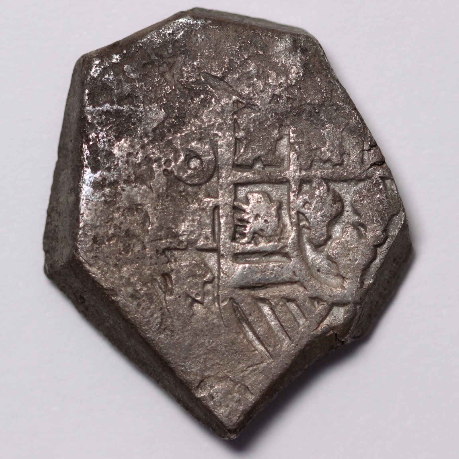 Mexico Spanish Colony Cob Coinage N.D. (1702-1733) 4 Reales Felipe V ...