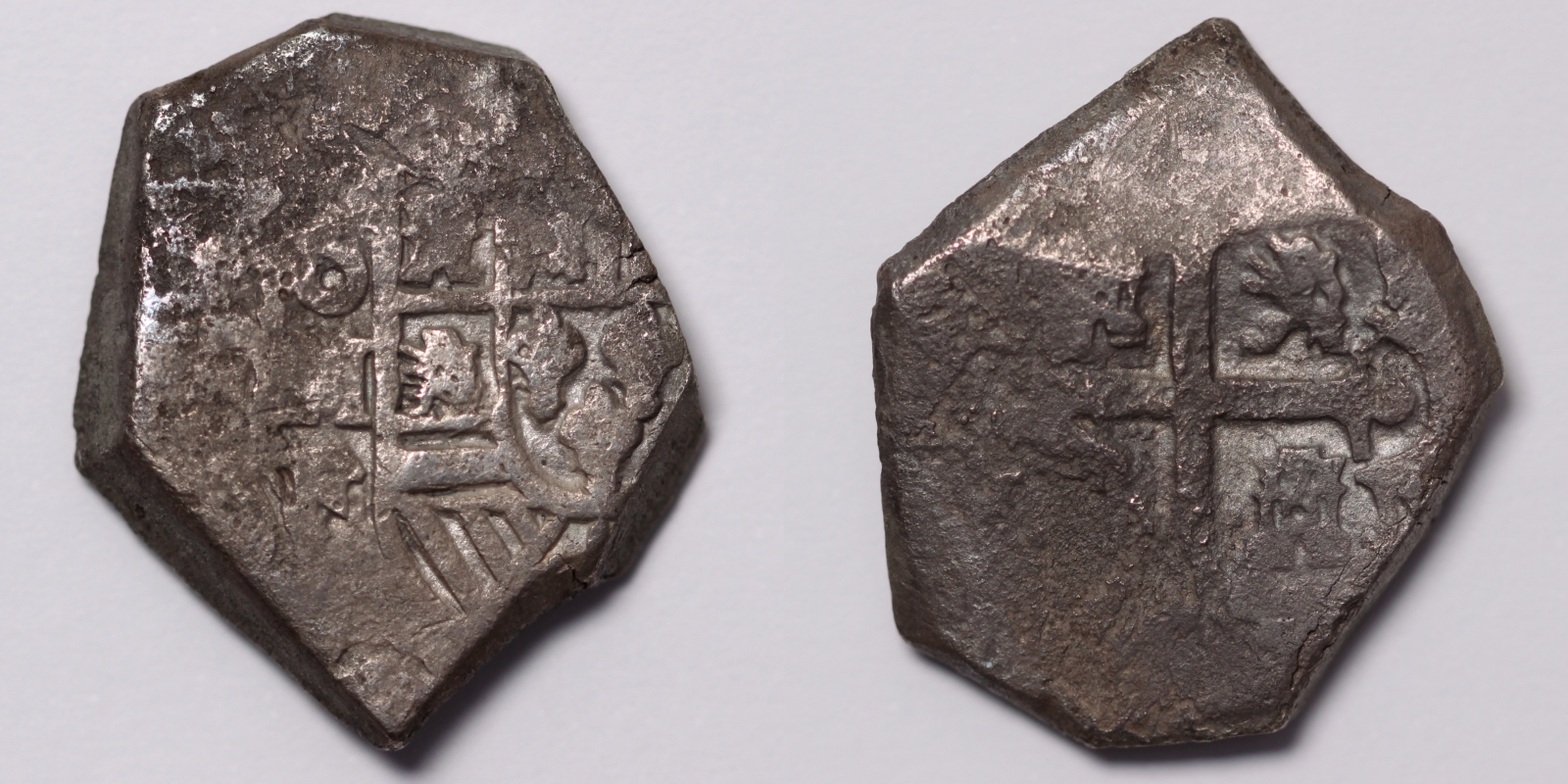 Mexico Spanish Colony Cob Coinage N.D. (1702-1733) 4 Reales Felipe V ...