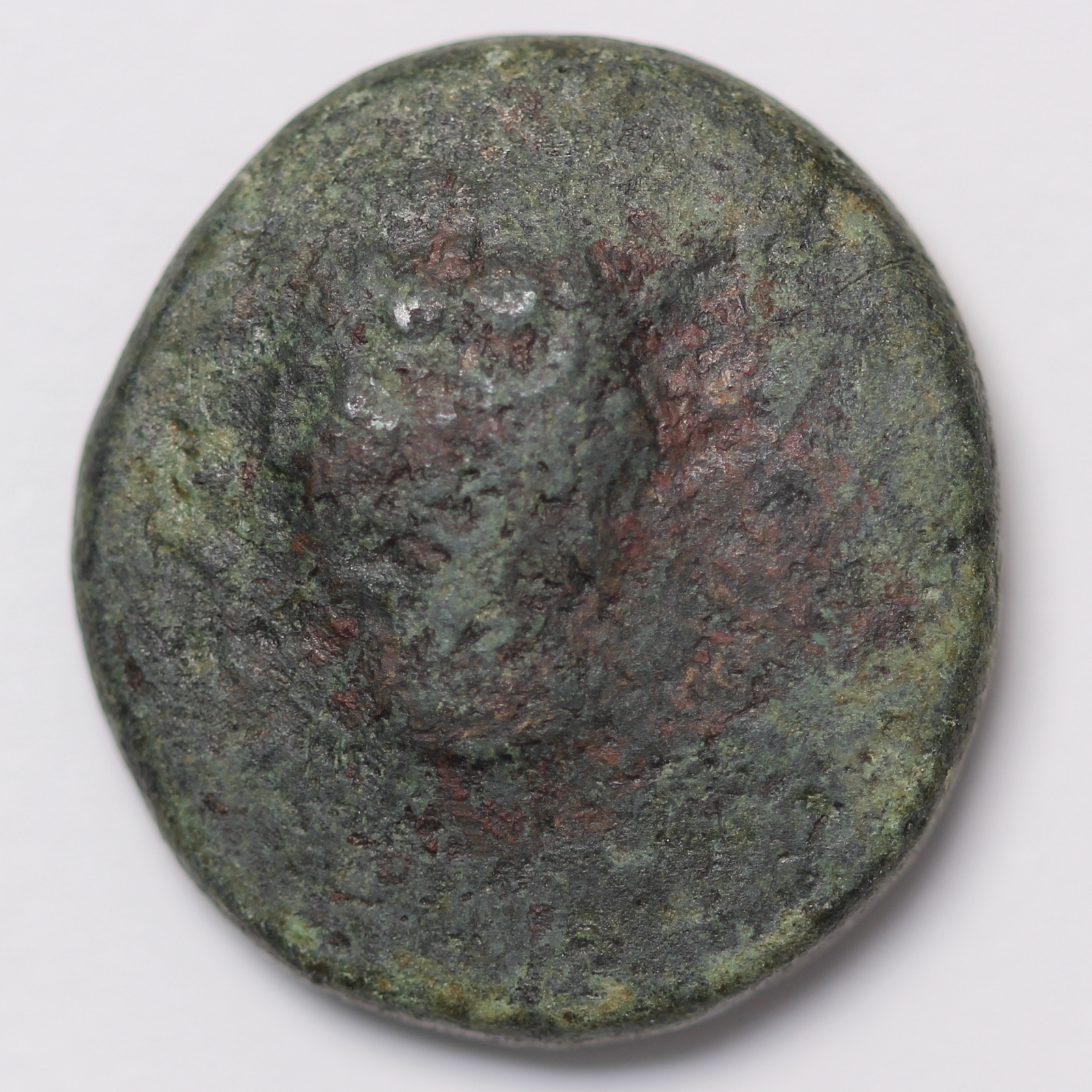 Ancient Greek Coin Phokis Elateia 325-300 BC Æ Bull's Head / Apollo Ex ...