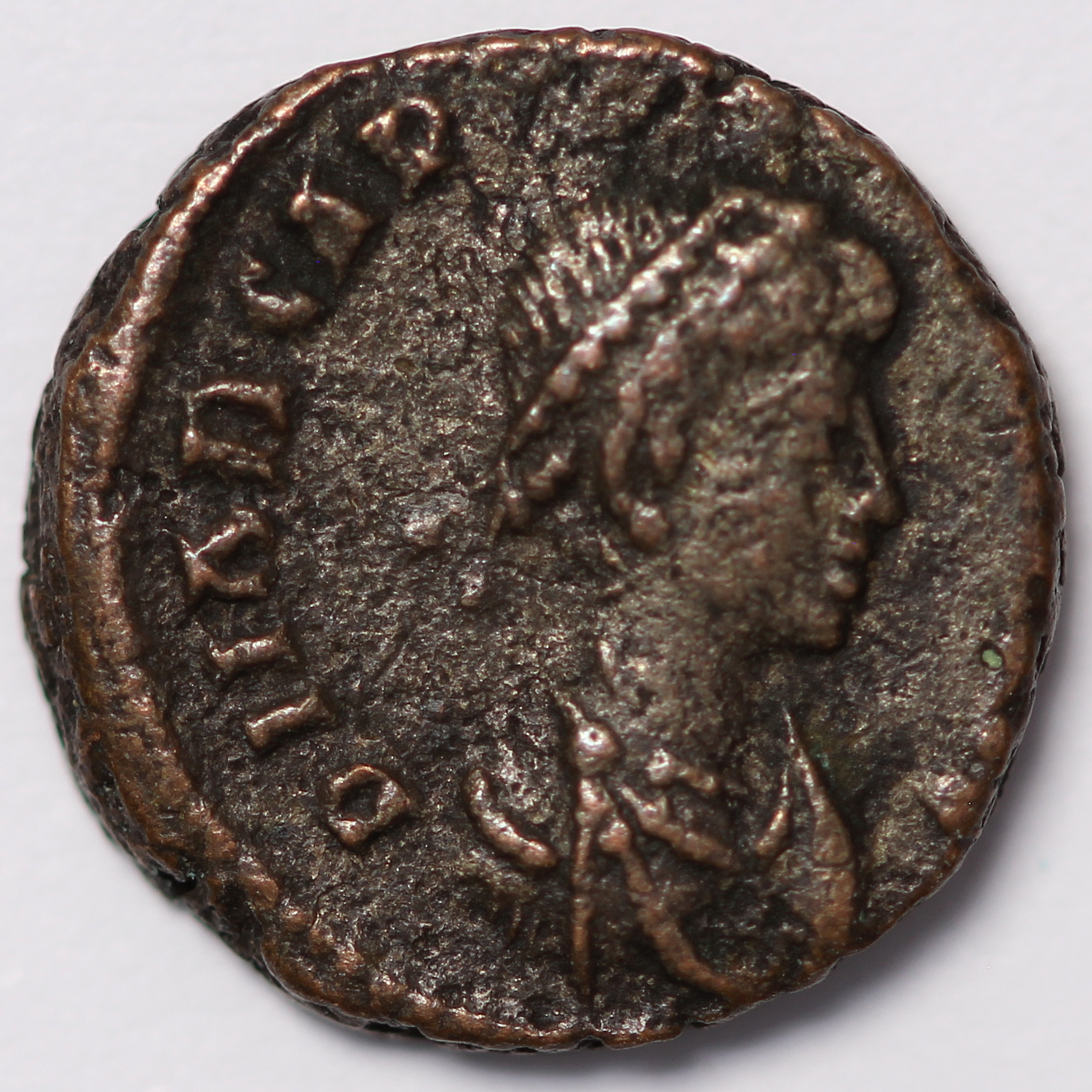 Ancient Roman Imperial Coin Arcadius Æ AD 383-8 Alexandria VOT/X/MVLT ...