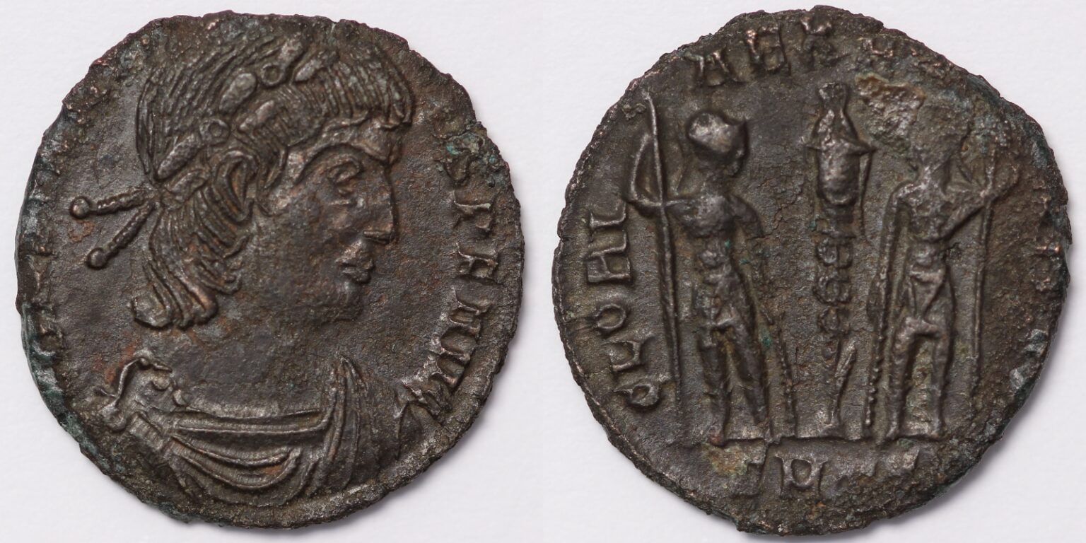 Ancient Roman Imperial Coin Constantius II Æ AD 337-40 Thessalonica One ...