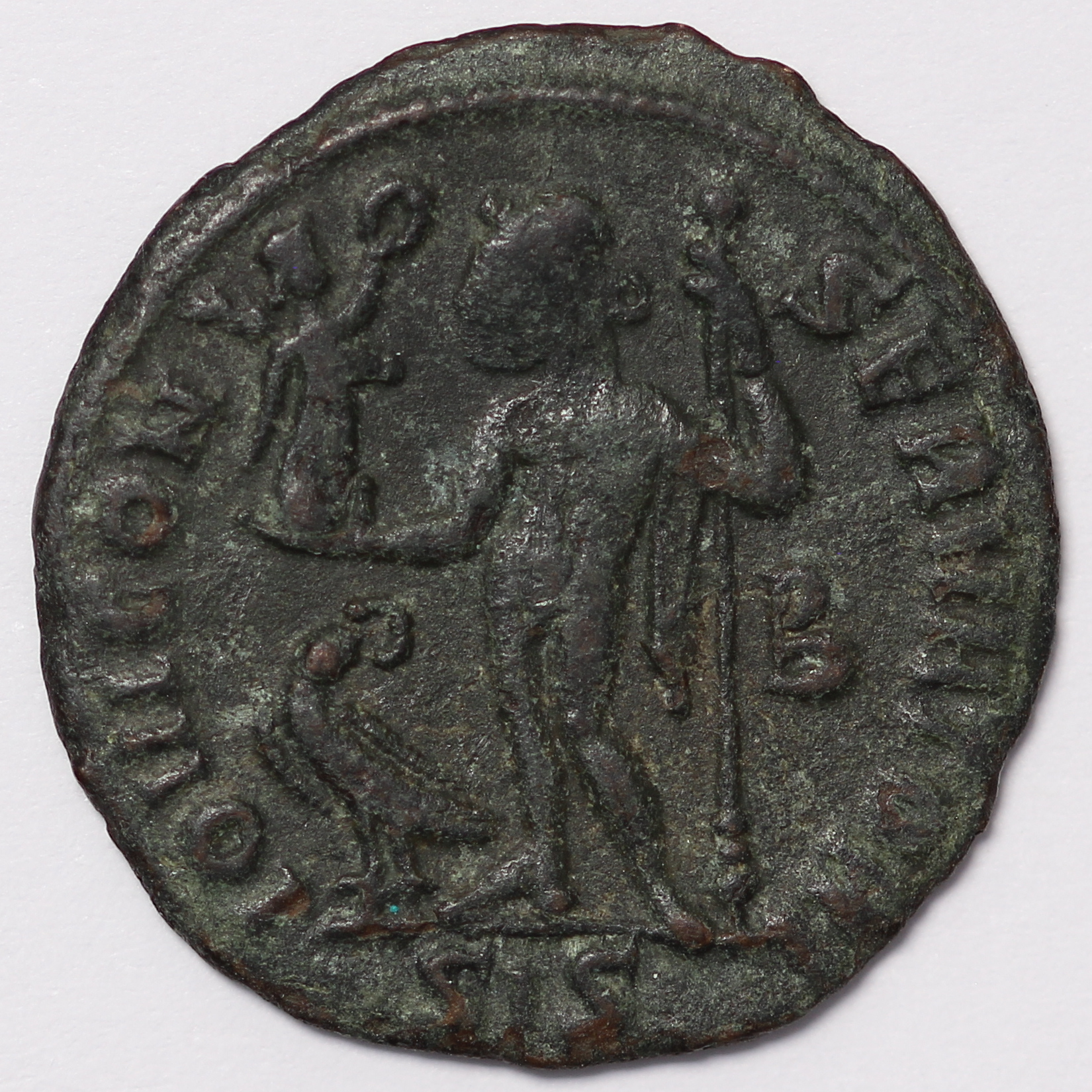 Ancient Roman Imperial Coin Licinius Æ AD 313-5 Siscia Jupiter Eagle ...