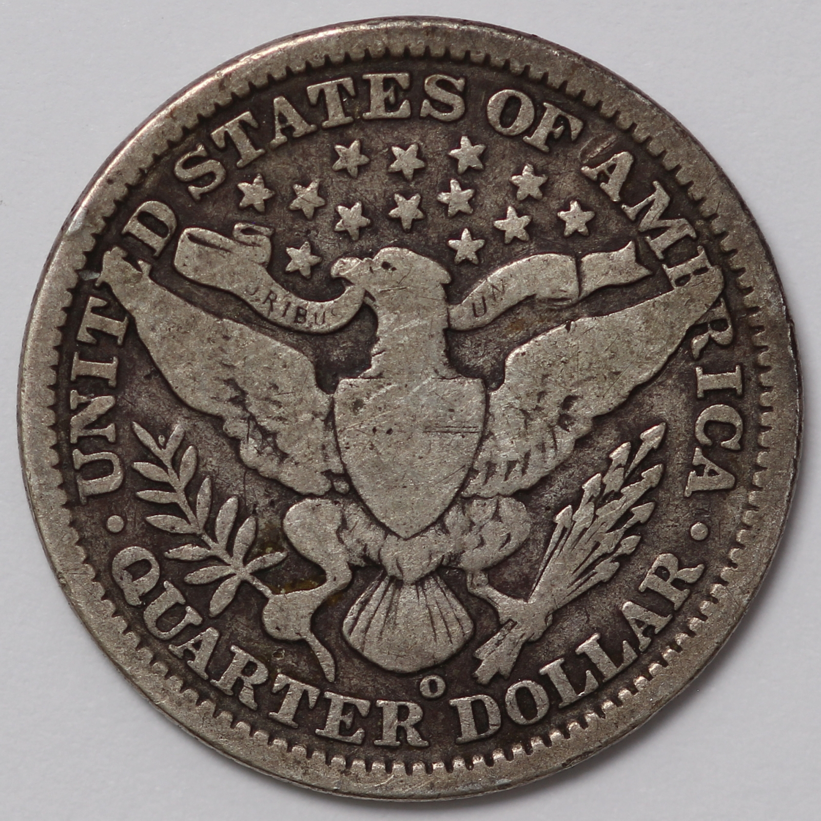 United States USA 1907-O Barber Quarter Dollar 25C New Orleans Mint ...