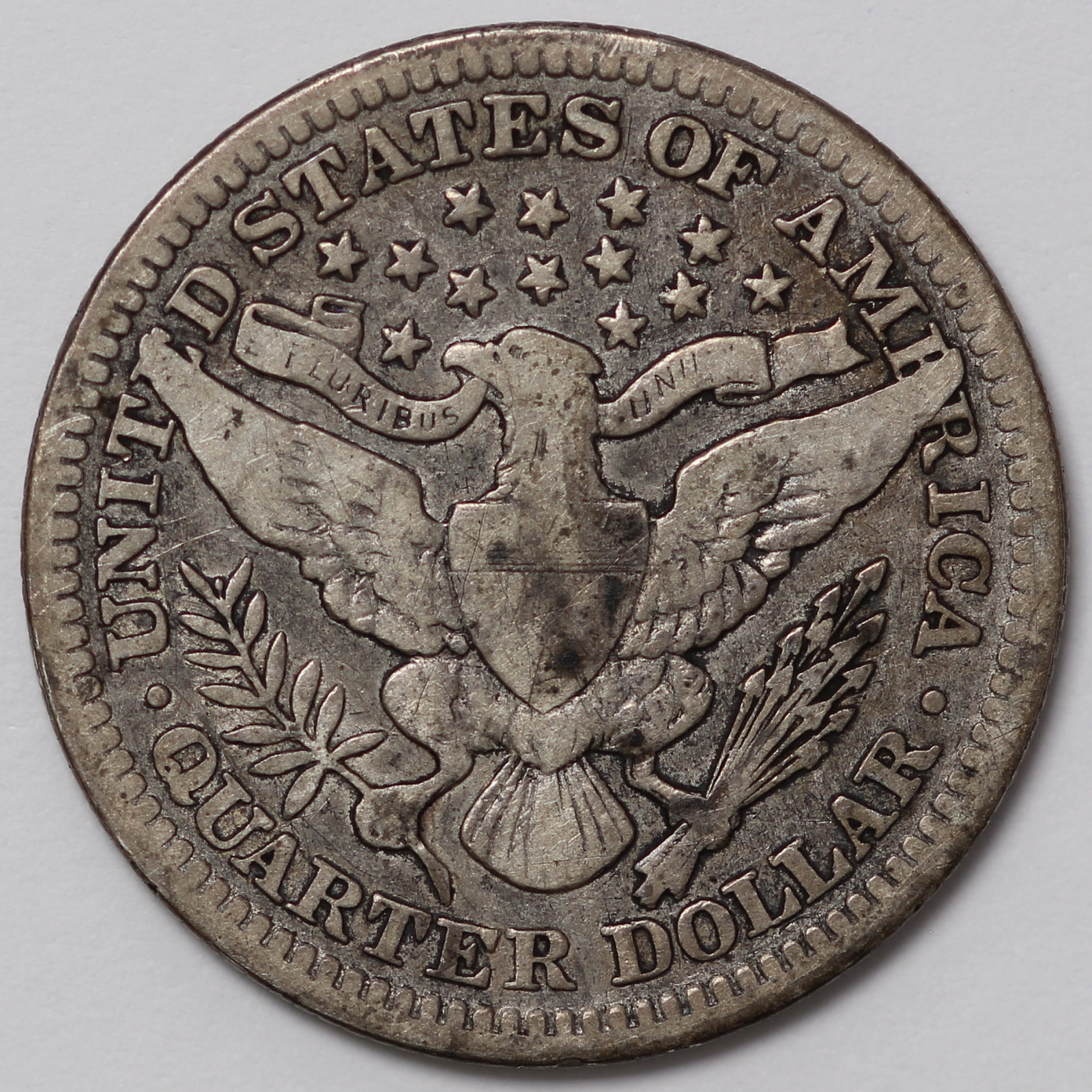 United States USA 1908 Barber Quarter Dollar 25C Philadelphia Mint ...