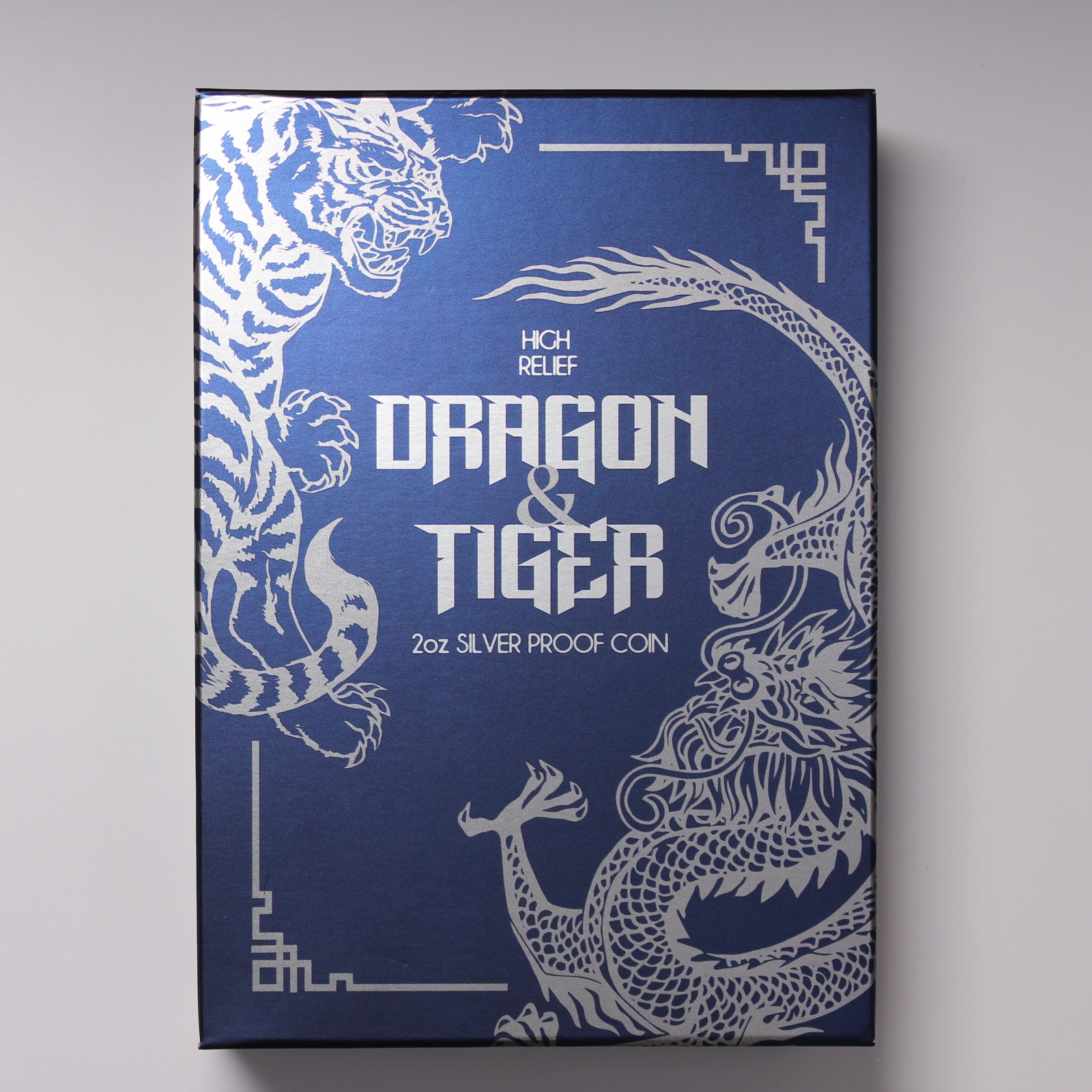 Australia 2018 Dragon & Tiger High Relief 2oz Silver Proof Coin - The ...