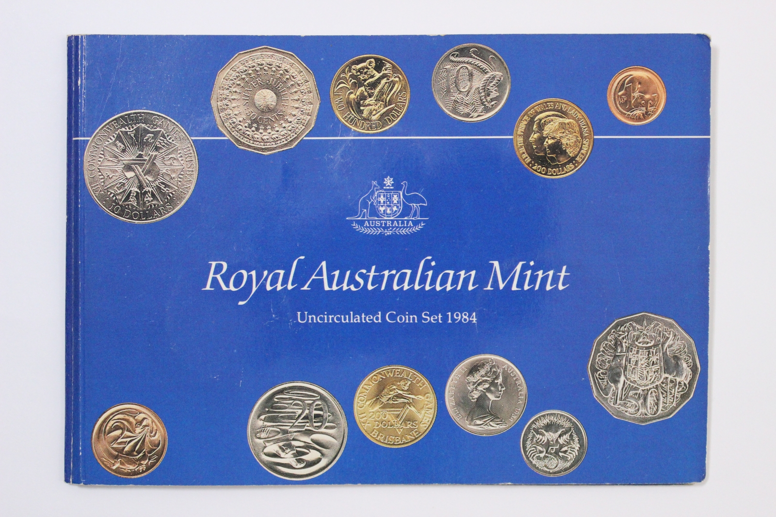 Australia 1984 Uncirculated 6-Coin Mint Set Yellow Insert Royal ...
