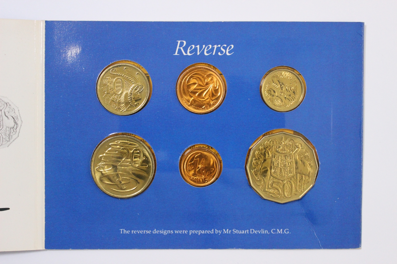 Australia 1984 Uncirculated 6-Coin Mint Set Yellow Insert Royal ...