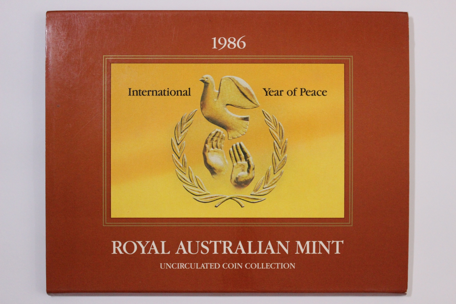 Australia 1986 Uncirculated 7-Coin Mint Set International Year of Peace ...