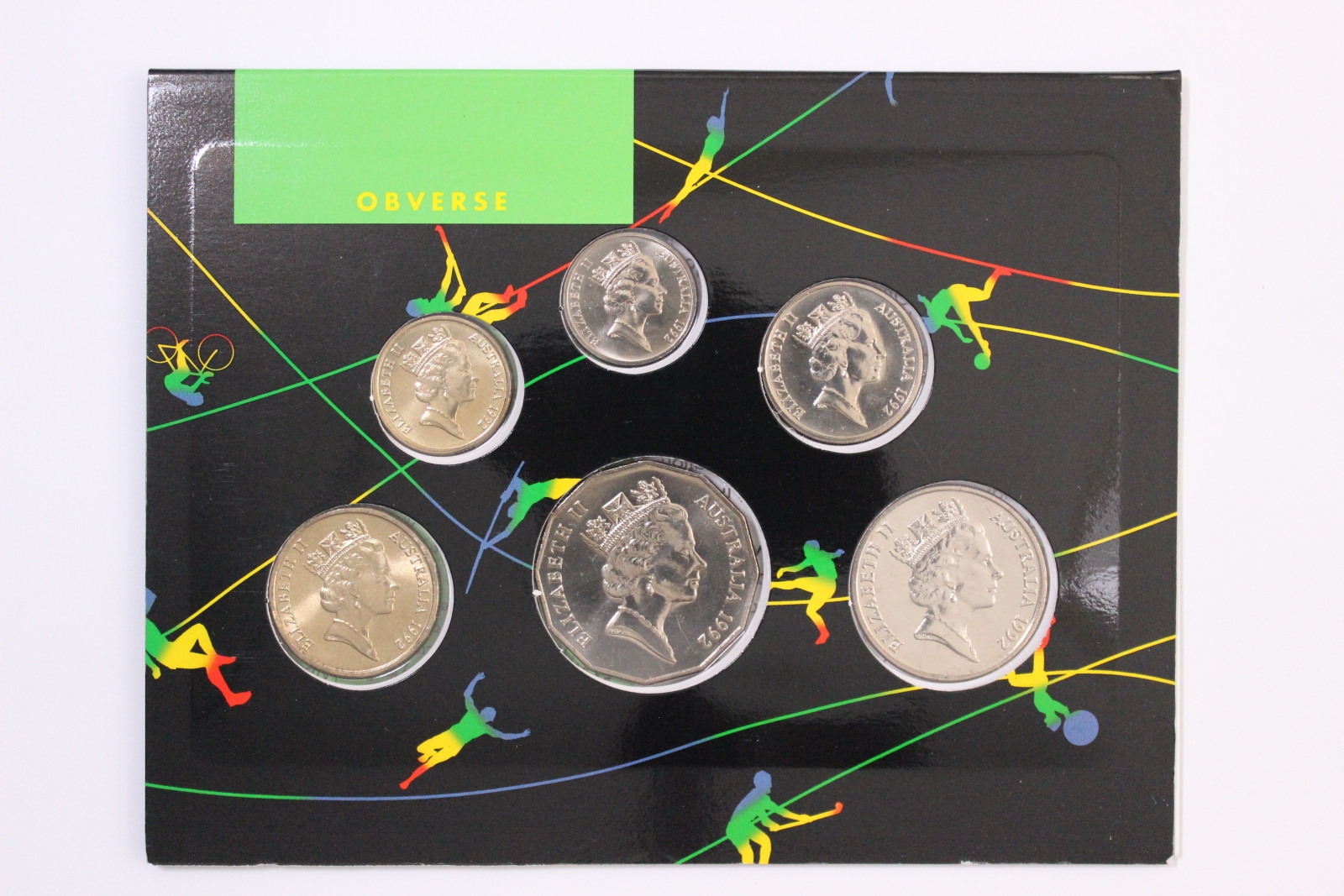 Australia 1992 Uncirculated 6-Coin Mint Set Barcelona Olympics – RAM ...