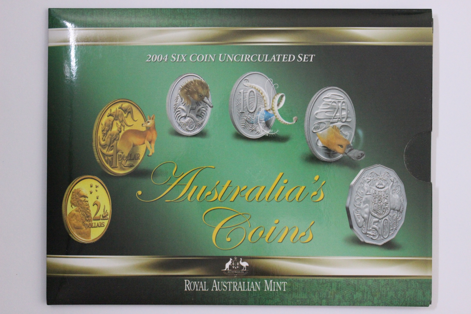 Australia 2004 Uncirculated 6-Coin Mint Set Australia's Coins Come ...